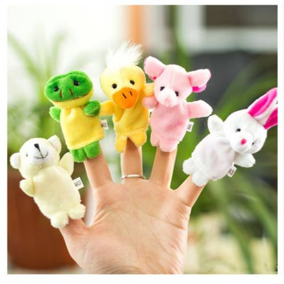 Kid's Finger Puppets Toys Set - Kid Pipe